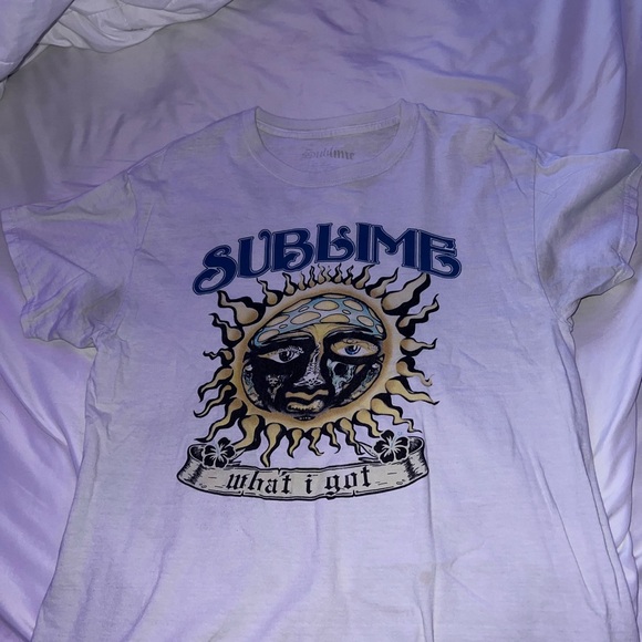 Shirts | Sublime Graphic Tshirt In White | Poshmark